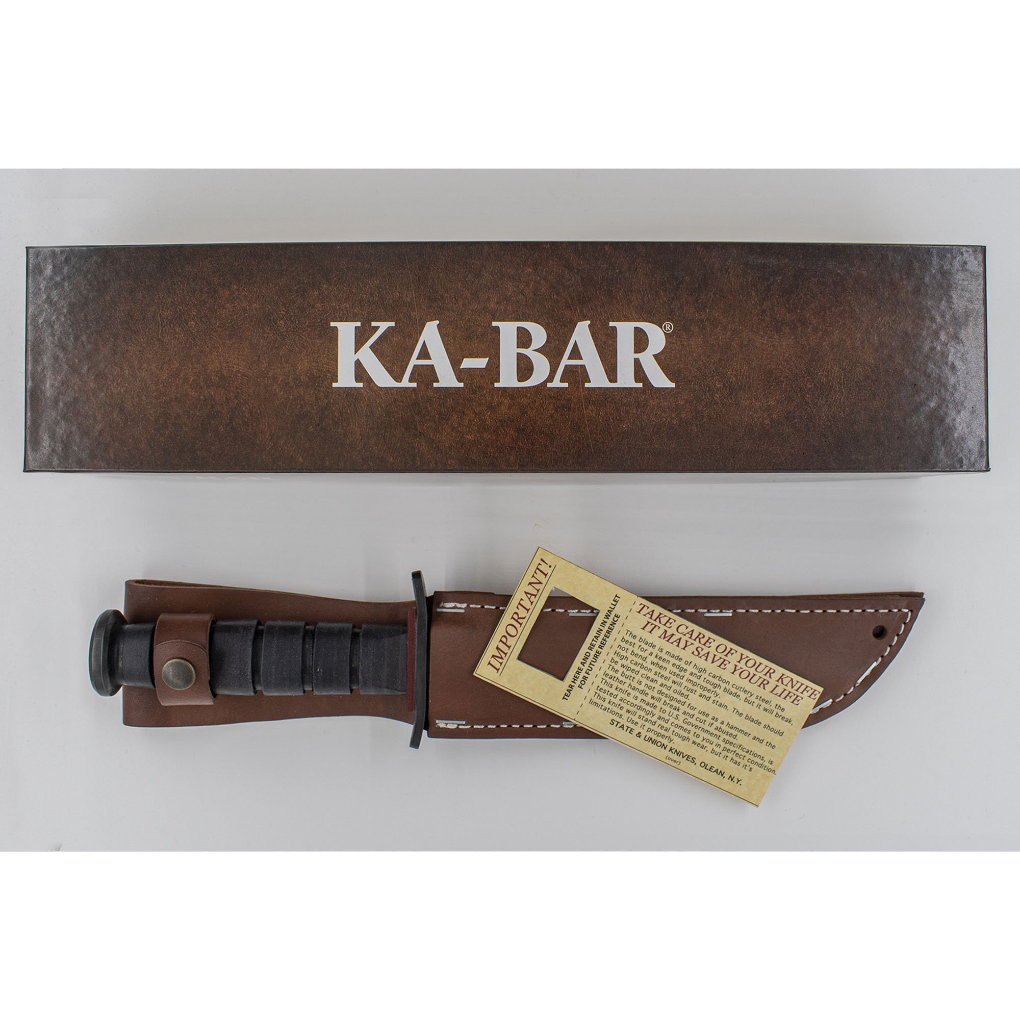 KA-BAR: Red Spacer USMC KA-BAR