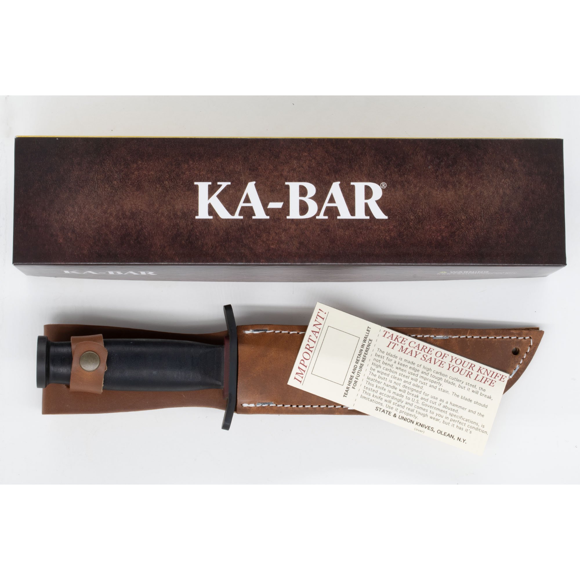 KA-BAR: State & Union Red Spacer USN KA-BAR